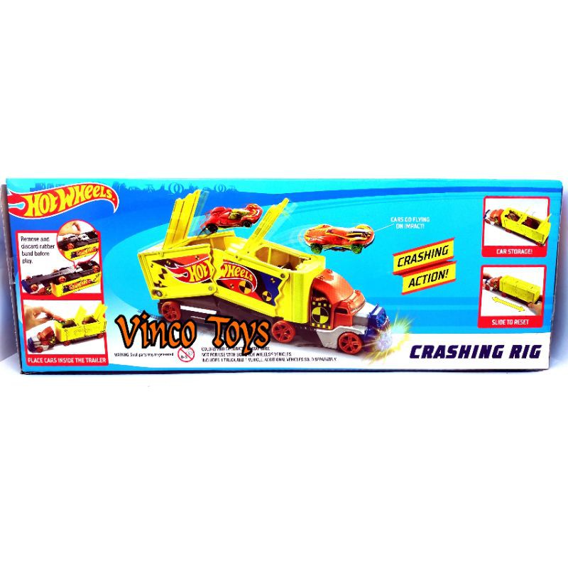 Jual Hot Wheels Crashing Rig truck truk hot wheels | Shopee Indonesia