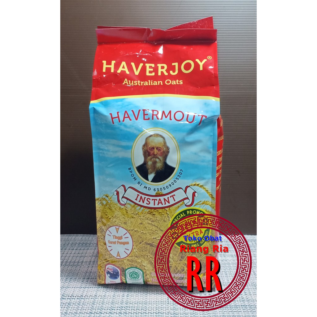 HAVERJOY HAVERMUT - OATMEAL AUSTRALIA - GANDUM INSTAN 1kg Besar ...