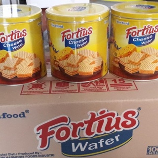 Jual BISKUIT FORTIUS WAFER KALENG / FORTIUS KALENG / KALENG / WAFER ...