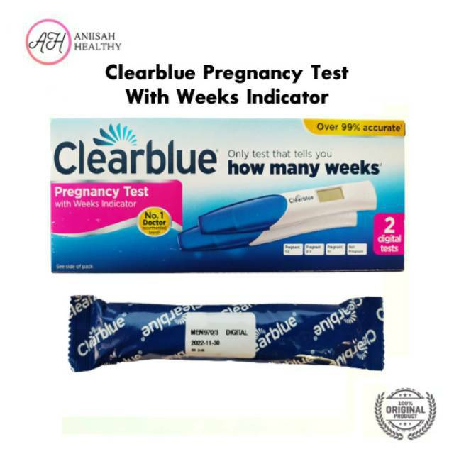 Jual clearblue pregnancy test with weeks indicator Harga Terbaik ...