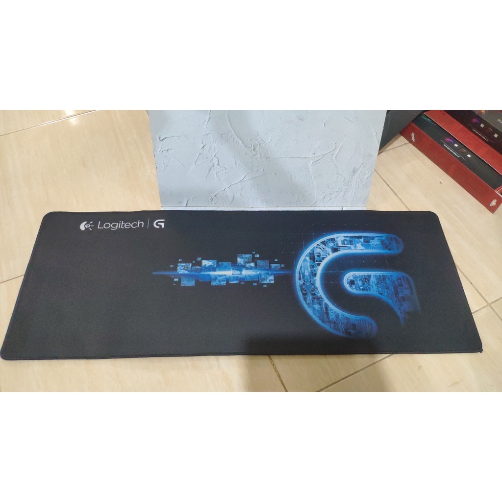 Jual Mousepad Gaming Logitech XXL ( 30cm x 80cm ) - Hitam | Shopee ...