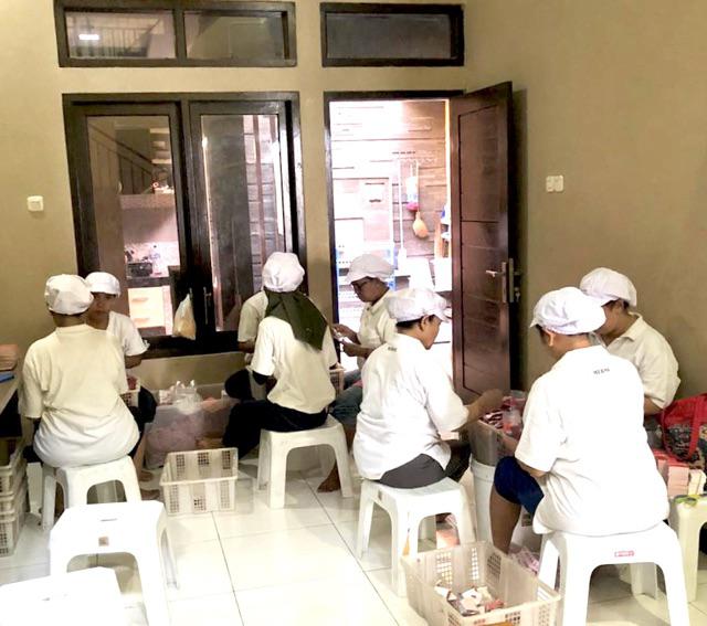 Topi Pabrik Pet Rempel Karyawan Produksi Operasi Nurse Cap Laboratorium ...