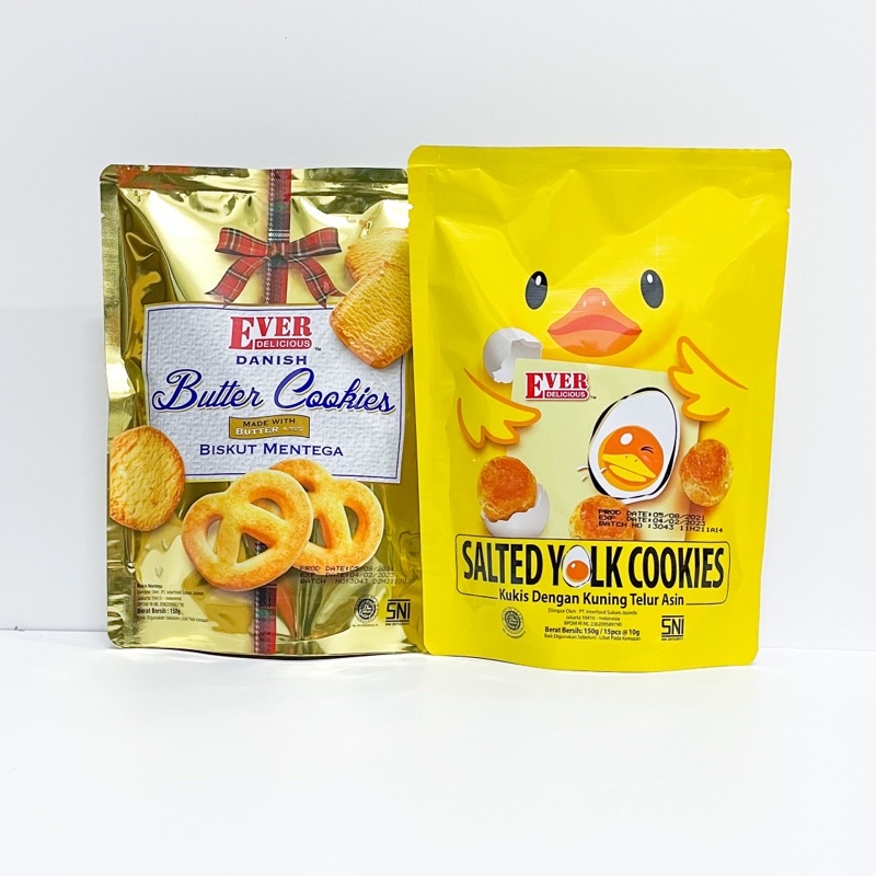 Jual Ever Cookies 150gr (Salted Egg / Butter Cookies) | Shopee Indonesia