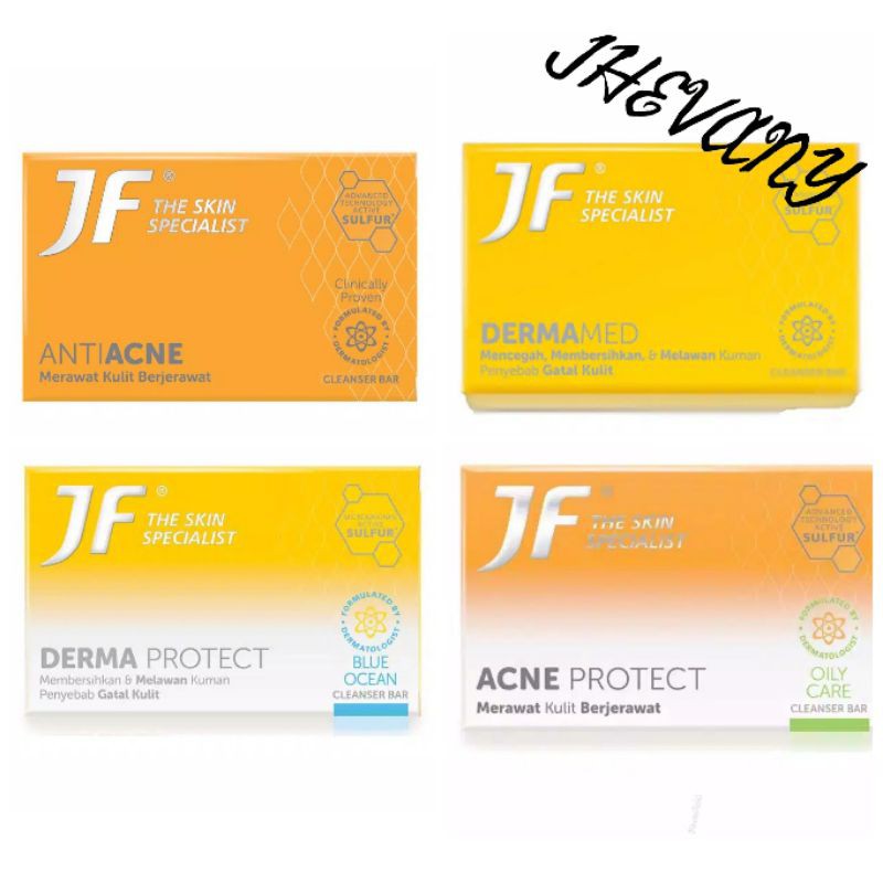 Jual jf green cool bar90 gr,blue ocean bar 90gr,anti acne 90g,dermamed ...