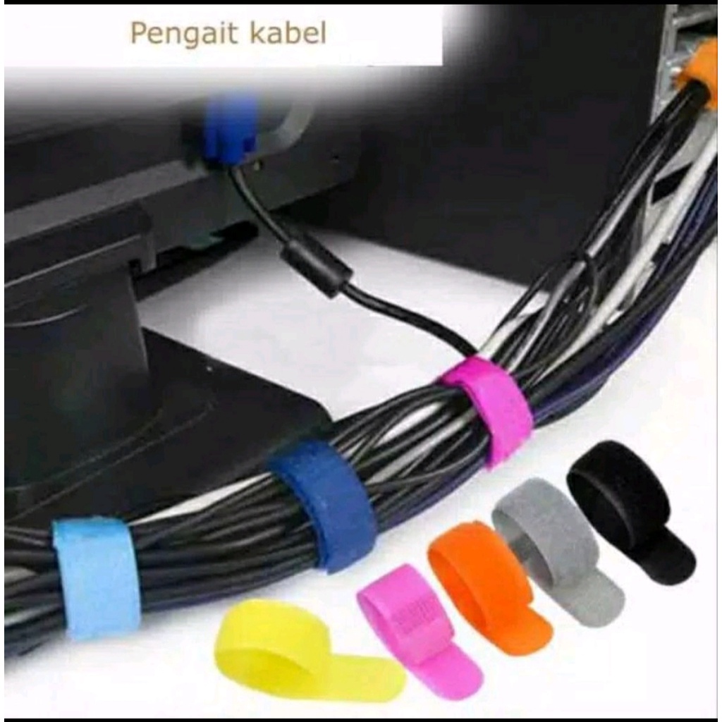 Jual Pengikat Penjepit Perapih Penggulung Kabel Tali Kawat Klip ...