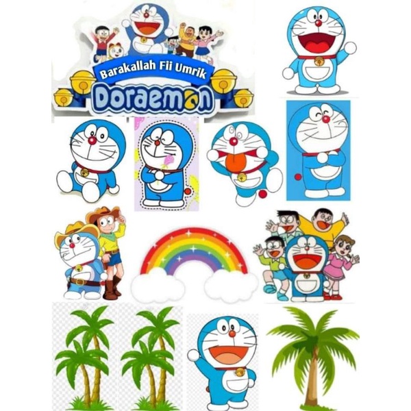 Jual Topper Hiasan Kue karakter Doraemon | Shopee Indonesia