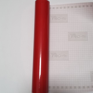 Jual Stiker/ Sticker / Skotlet / Skotlite warna merah ( red) Transparan ...