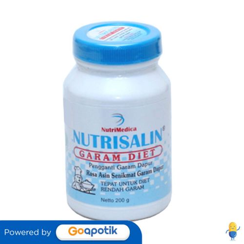 Jual Nutrisalin Garam Diet 200 Gram Indonesia|Shopee Indonesia