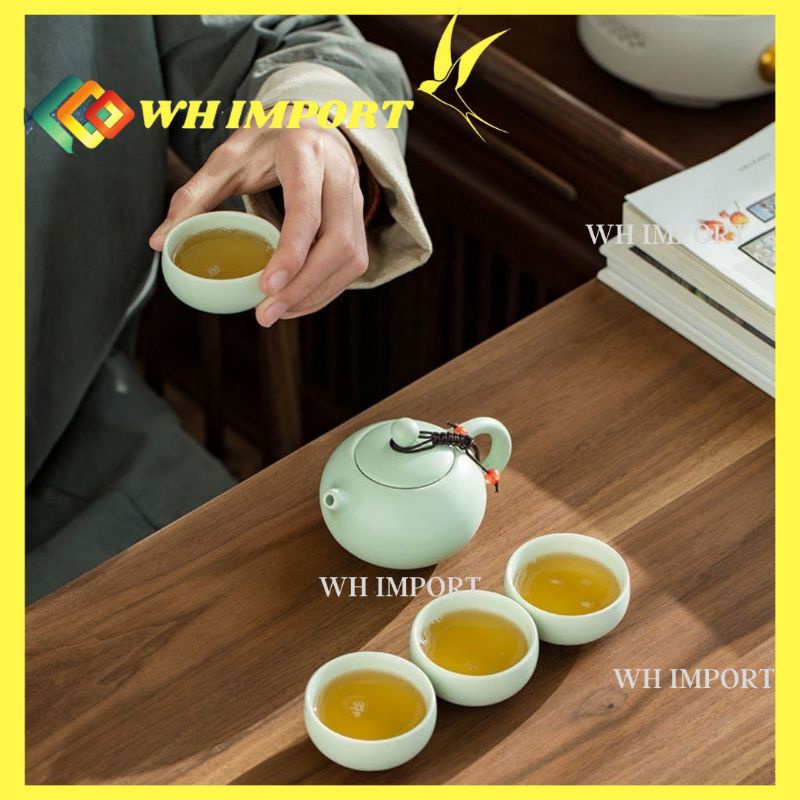Jual Chines Tea Pot Ceramic Teh set keramik chinese tea cocok untuk ...