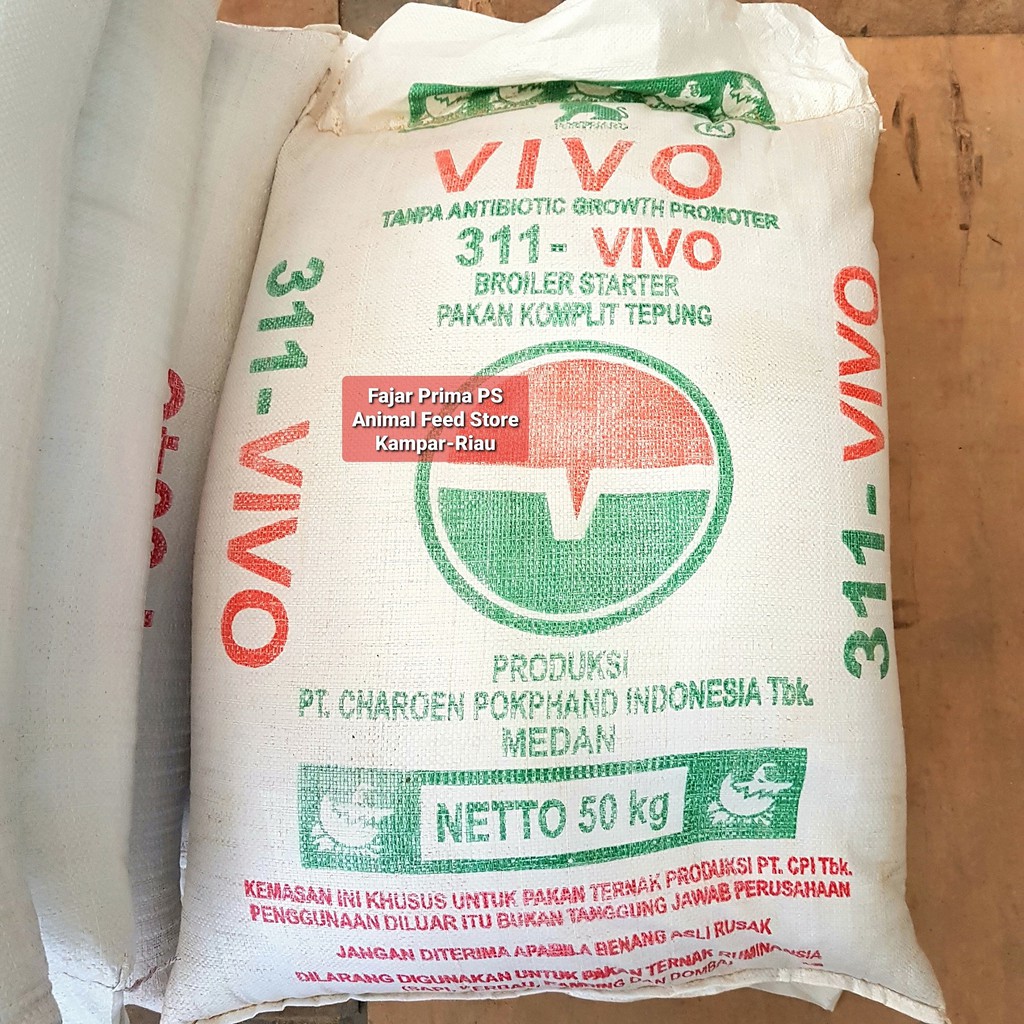 Jual Pakan Ayam Broiler 311-VIVO | Shopee Indonesia