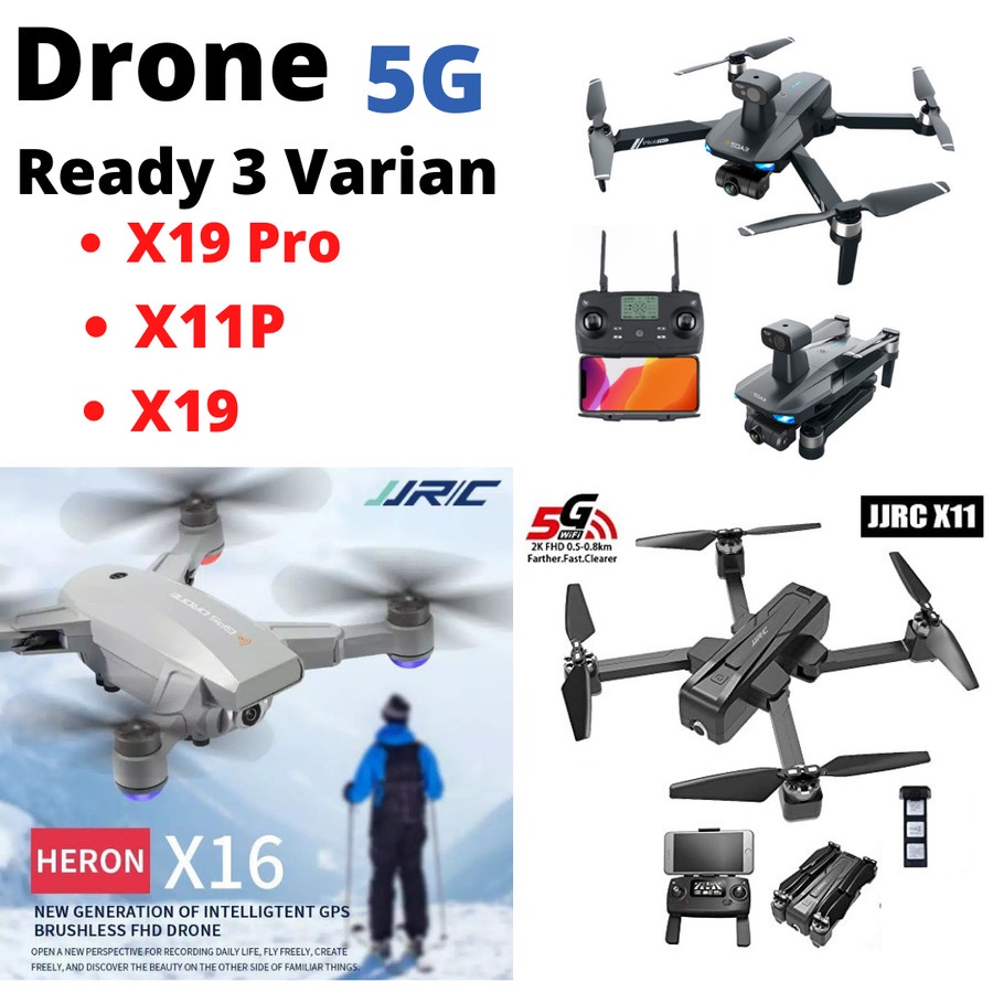 Jual JJRC X19 PRO X11P X16 Drone Kamera 5G GPS 4K HD 2-Axis EIS Gimbal ...