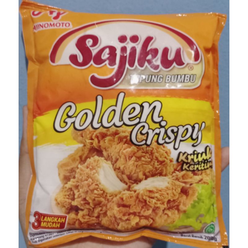 Jual SAJIKU TEPUNG GOLDEN CRISPY | Shopee Indonesia