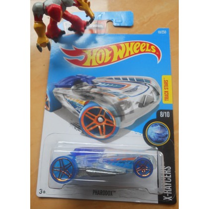 Jual Pharodox blue biru HOT WHEELS 2016 HW X-RAYCERS race parodox ...