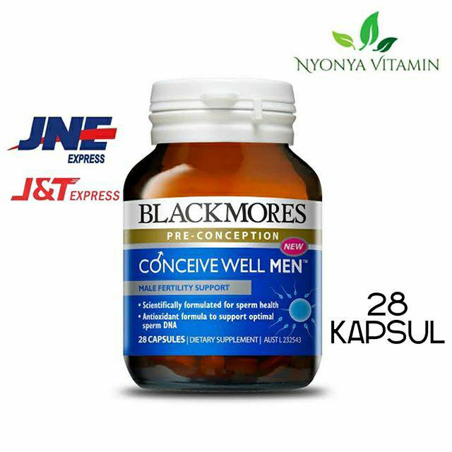 Jual BLACKMORES CONCEIVE WELL MEN ISI 28 KAPSUL | Shopee Indonesia