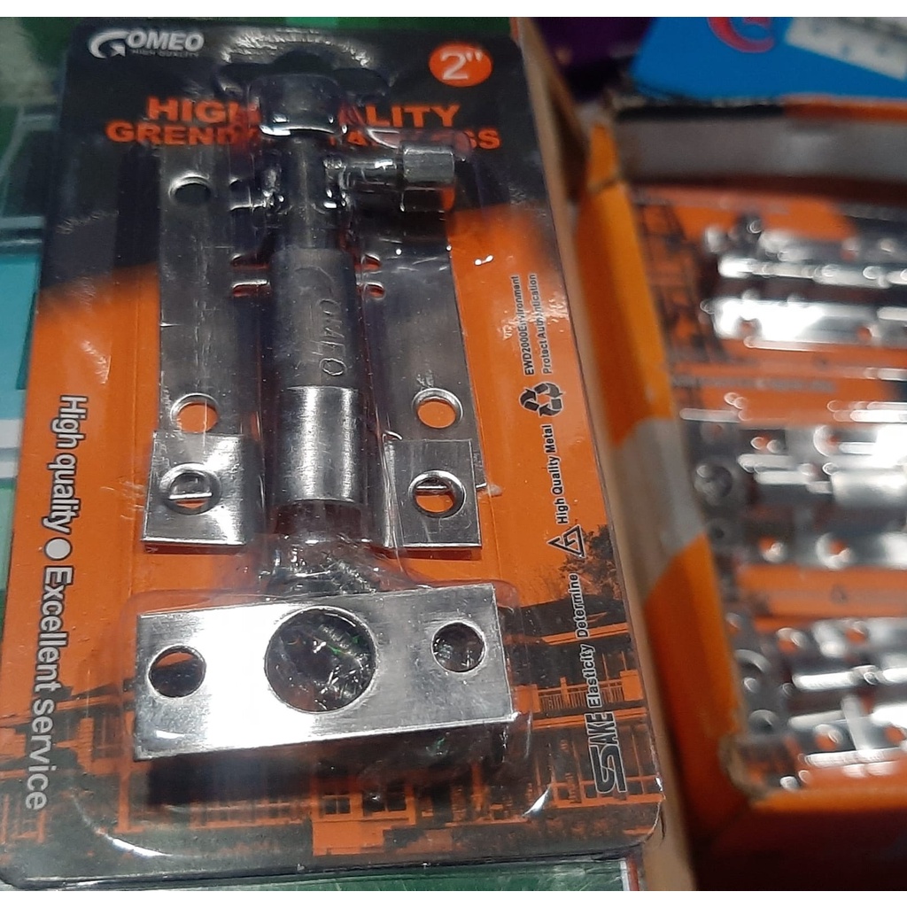 Jual Grendel Jendela / Slot Kunci Jendela 2 Inch Merk Gomeo | Shopee ...