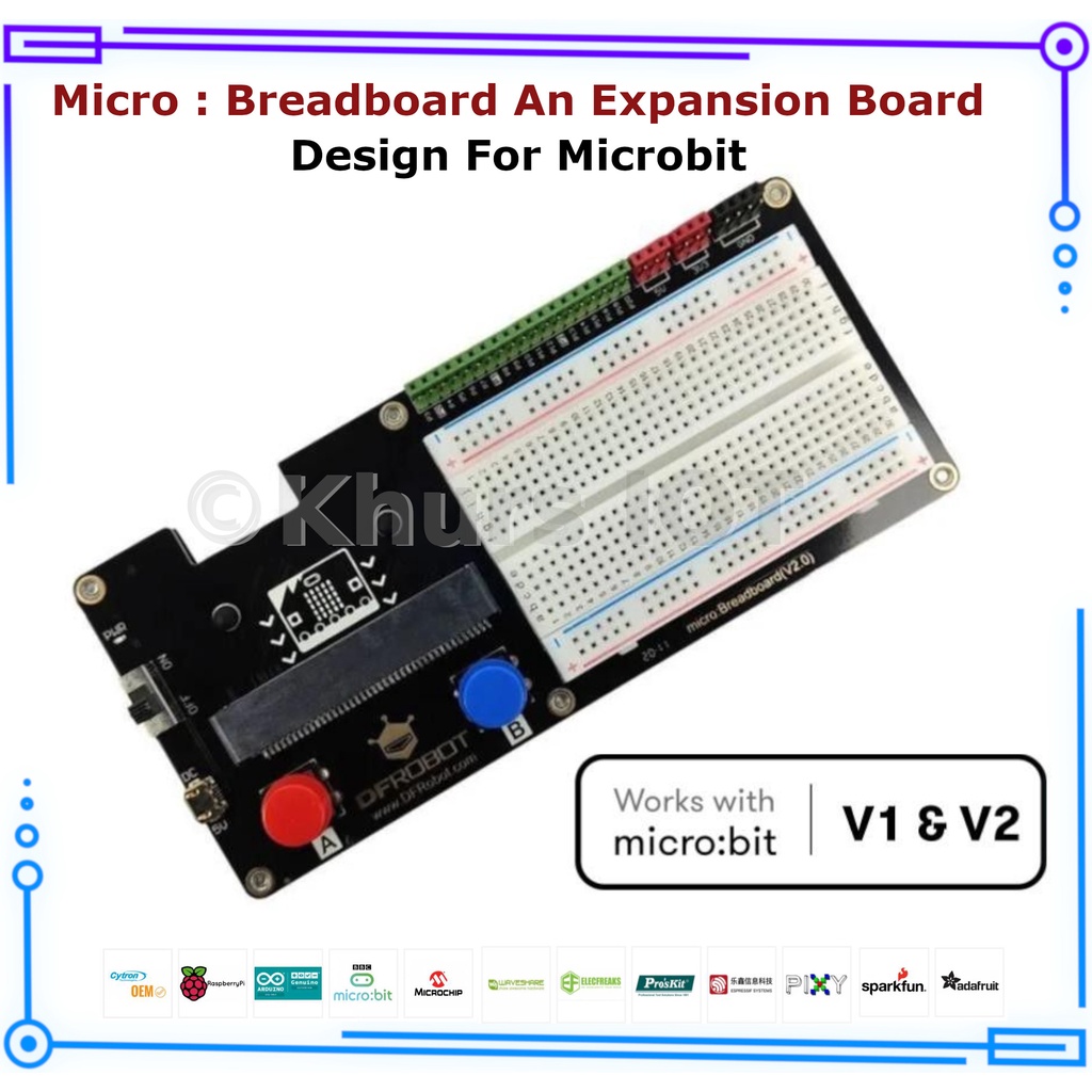 Jual Micro : Breadboard An Expansion Board Design For Microbit | Shopee ...
