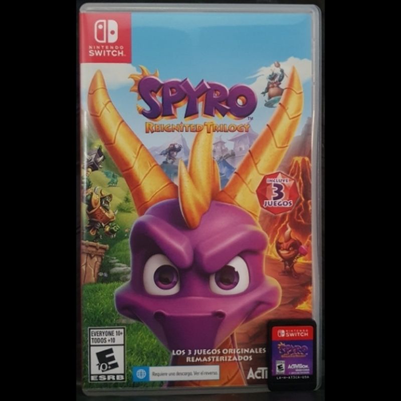 Jual Spyro Reignited Trilogy Kaset Nintendo Switch | Shopee Indonesia