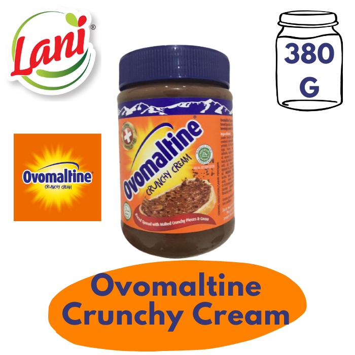 Jual Ovomaltine Crunchy Cream 380 gr - Selai Roti Ovomaltine | Shopee Indonesia