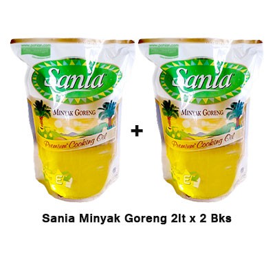 Jual Minyak Goreng SANIA 2 L x 2 Pouch | Shopee Indonesia