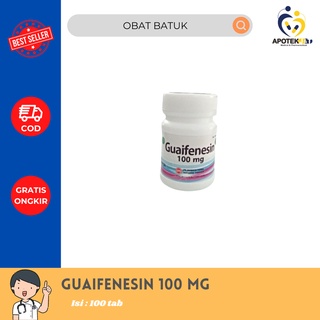Jual GUAIFENESIN (GG) 100 MG BOTOL 100 TABLET CIUBROS CITO / OBAT BATUK ...