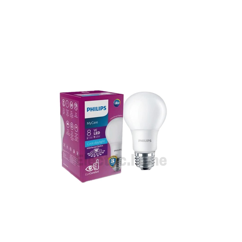 Jual Lampu Philips LED 8 WATT 8W 8 W Putih | Shopee Indonesia