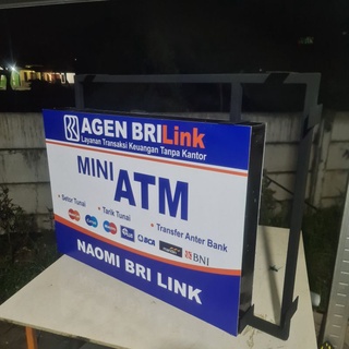 Jual Neon Box acrylic 2 Sisi Ukuran 60 x 50cm | Shopee Indonesia