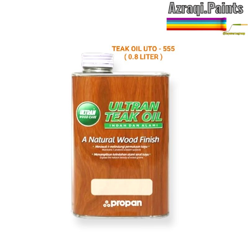 Jual PROPAN ULTRAN TEAK OIL UTO-555 ( 0,8 LITER ) | Shopee Indonesia