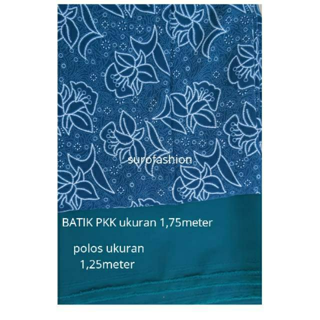 Jual Kain batik pkk 1,75 meter dan polos 1,25 | Shopee Indonesia