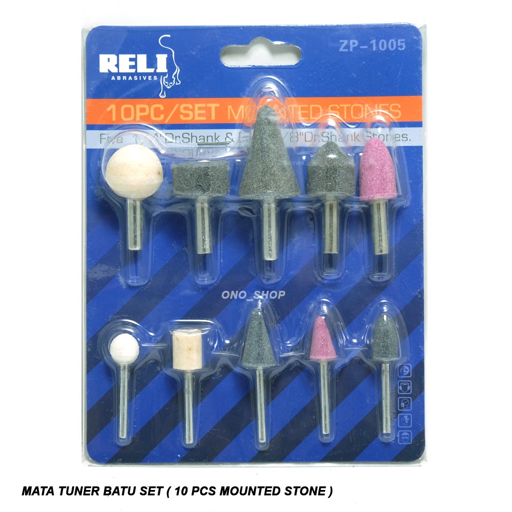 Jual Mata Tuner Batu Set ( 10 Pcs Mounted Stone ) | Shopee Indonesia