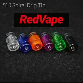 Jual Driptip 510 Spiral Anti Spitback 100% By RVP D50004 Ready Stock ...