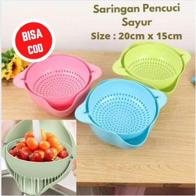 Jual Saringan Pencuci Sayur Praktis higenis- Tirisan Pencuci Sayur Buah ...