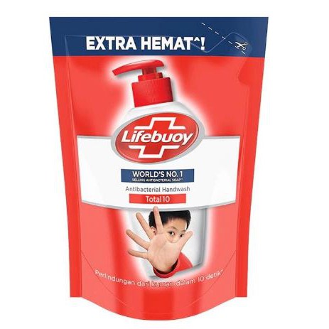 Jual Lifebuoy Refill Value Pack Total 10 Handwash [180 mL] | Shopee ...