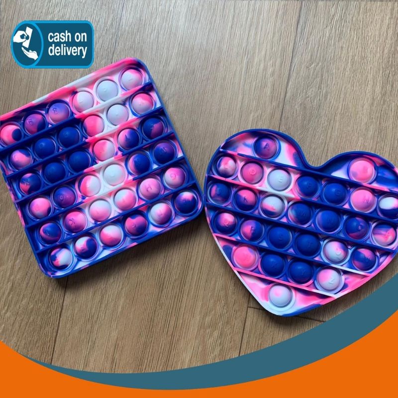 Jual POP IT GRADASI POP BUBBLE MAINAN VIRAL ANAK FIDGET PUSH SENSORY ...