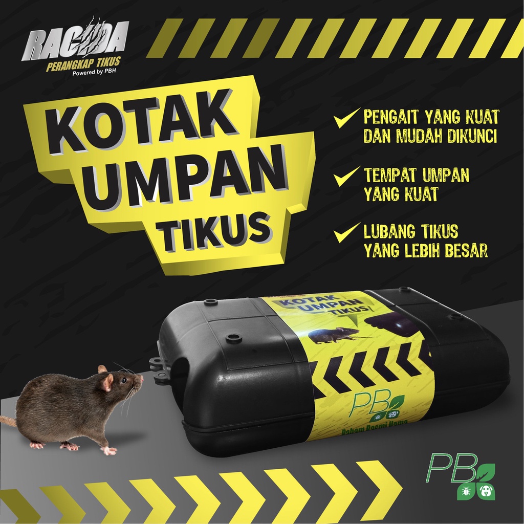 Jual Racida - Rat Box - Ratbox - Kotak Umpan Tikus - Perangkap Tikus ...
