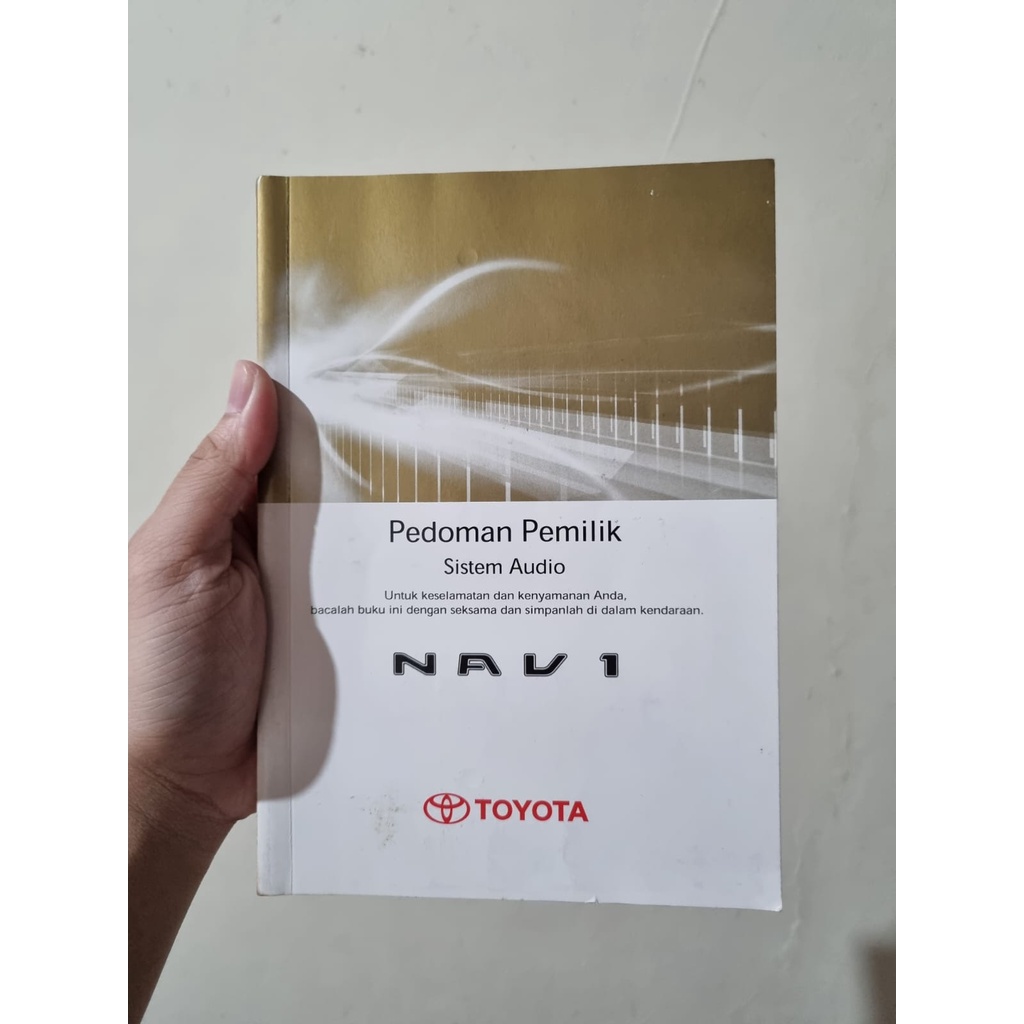Jual Buku Manual Book Pedoman Pemilik Mobil Toyota NAV1 2012 2013 2014 ...