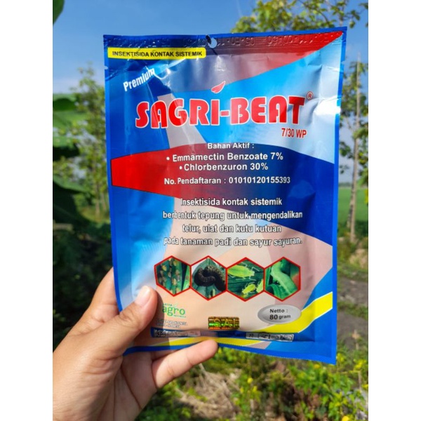 Jual Sagri-Beat Sagri beat 80gr Insektisida pembasmi ulat dan kutu pada ...