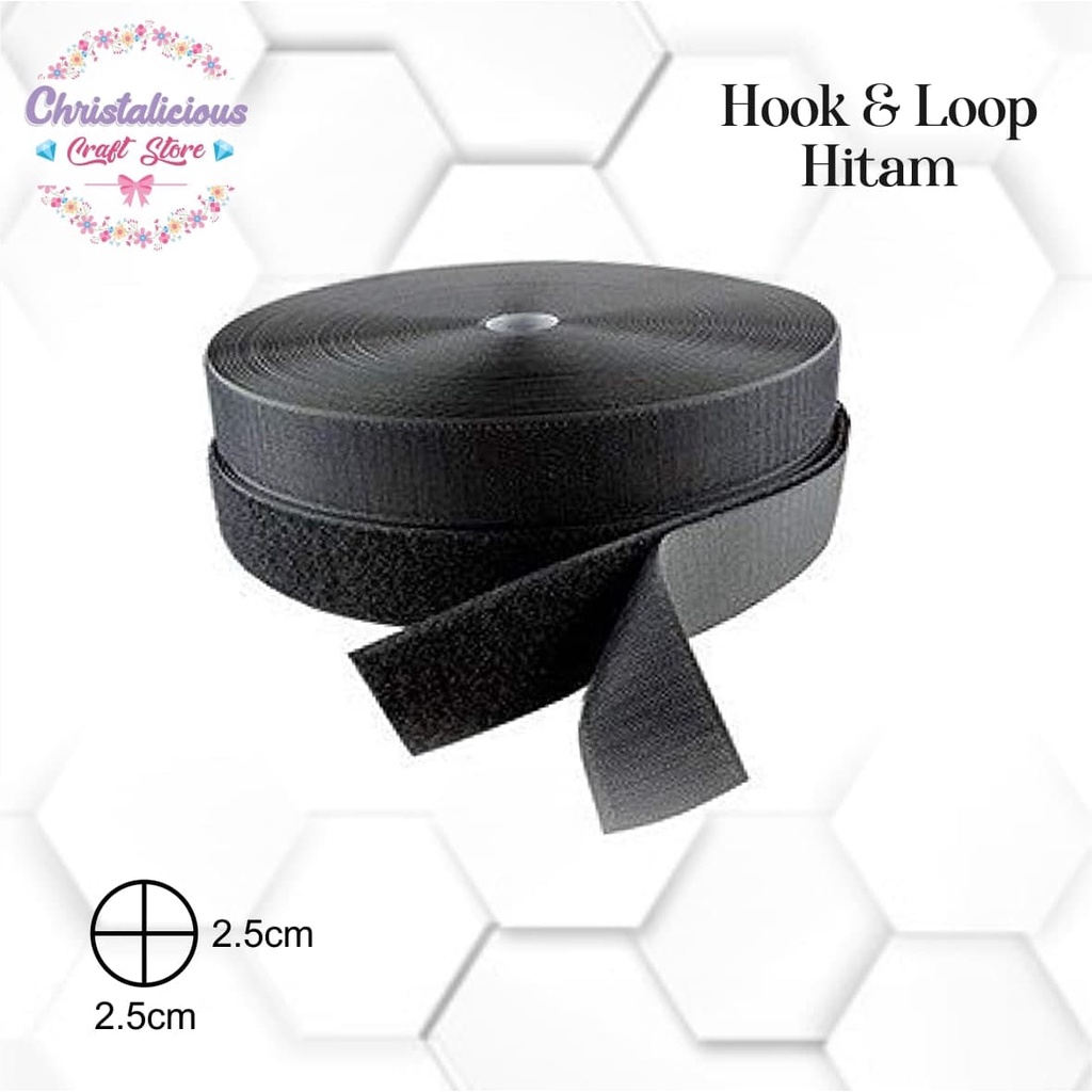 Jual Rekatan Perekat kretekan velcro strap magic tape perekat tas ...