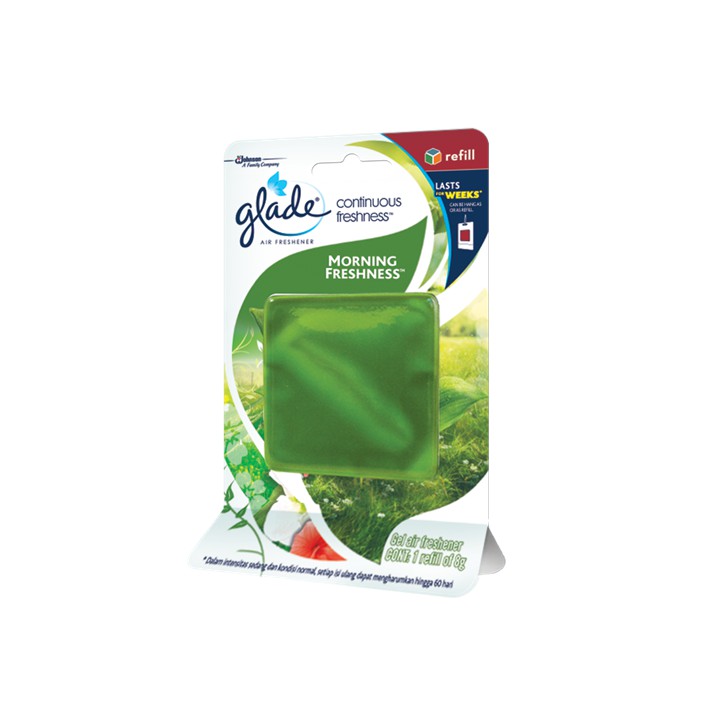 Jual Glade Continuous Freshness Morning Freshness 8 gr | Shopee Indonesia