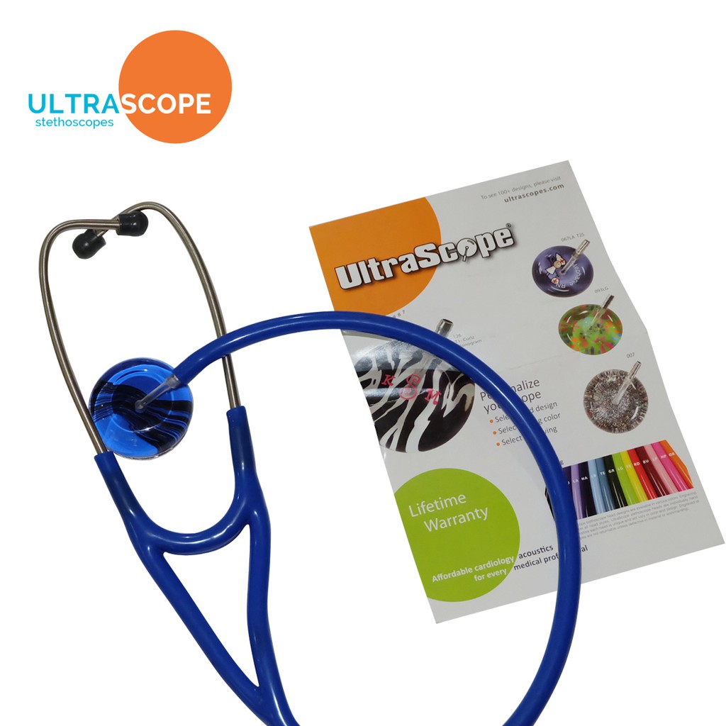 Jual Ultrascope Tubing Royal Blue Layer Design Stetoskop | Shopee Indonesia
