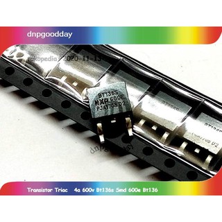 Jual Transistor Triac 4A 600V Bt136S Smd 600E Bt136 Dnpgood11 Kualitas ...