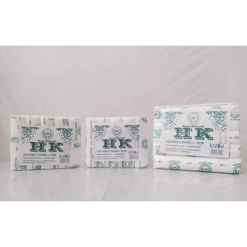 Jual kasa verban 10 cm gulung perban luka HK(isi 5 roll) | Shopee Indonesia