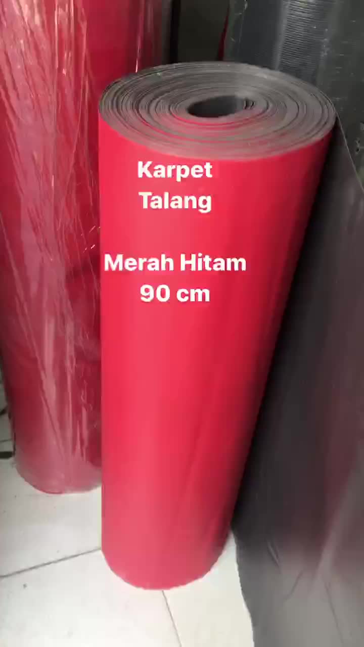 Jual Karpet Talang Merah 90 cm . Karpet talang Merah Hitam Indonesia ...