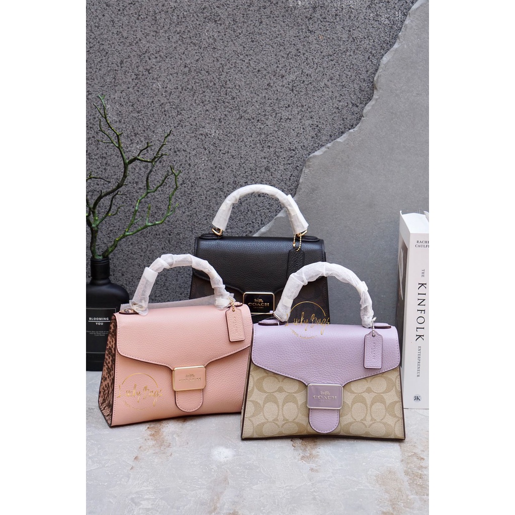 Jual coach pepper satchel (authentic / original ) | Shopee Indonesia