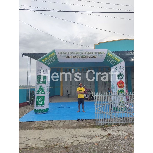 Jual Balon Gate 5x3.5 Meter | Terpaulin - Flexi | Gapura Balon ...