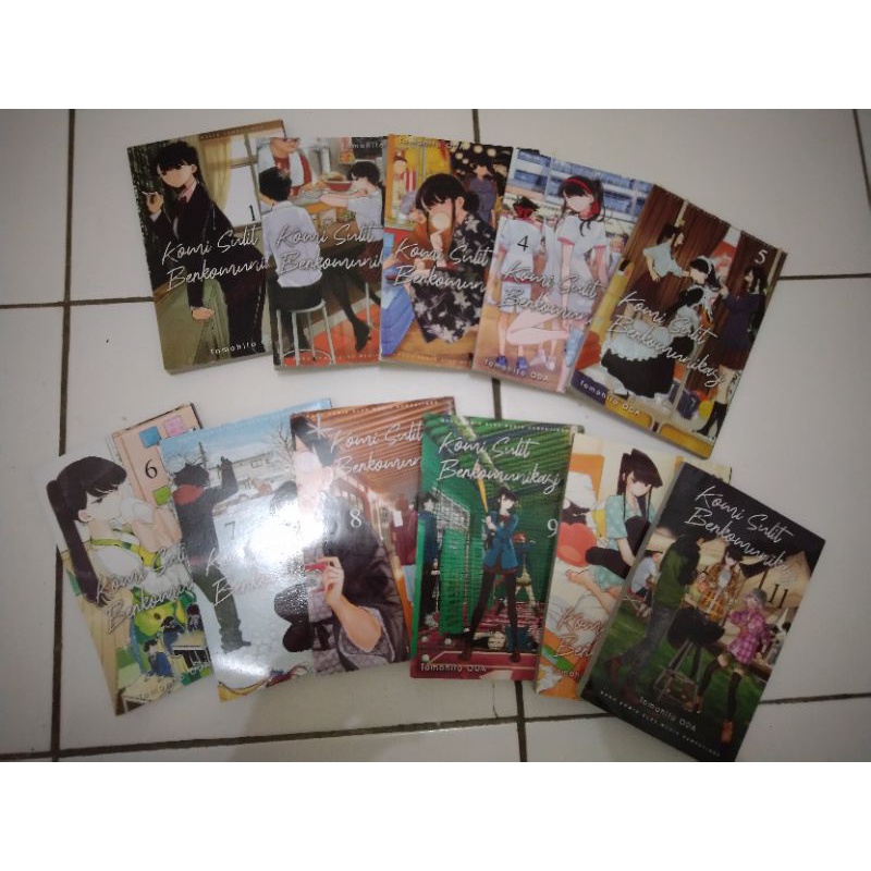 Jual PRELOVED KOMIK KOMI SULIT BERKOMUNIKASI VOL 1-11 KOMIK BEKAS KOMI CAN'T COMMUNICATE EX ...