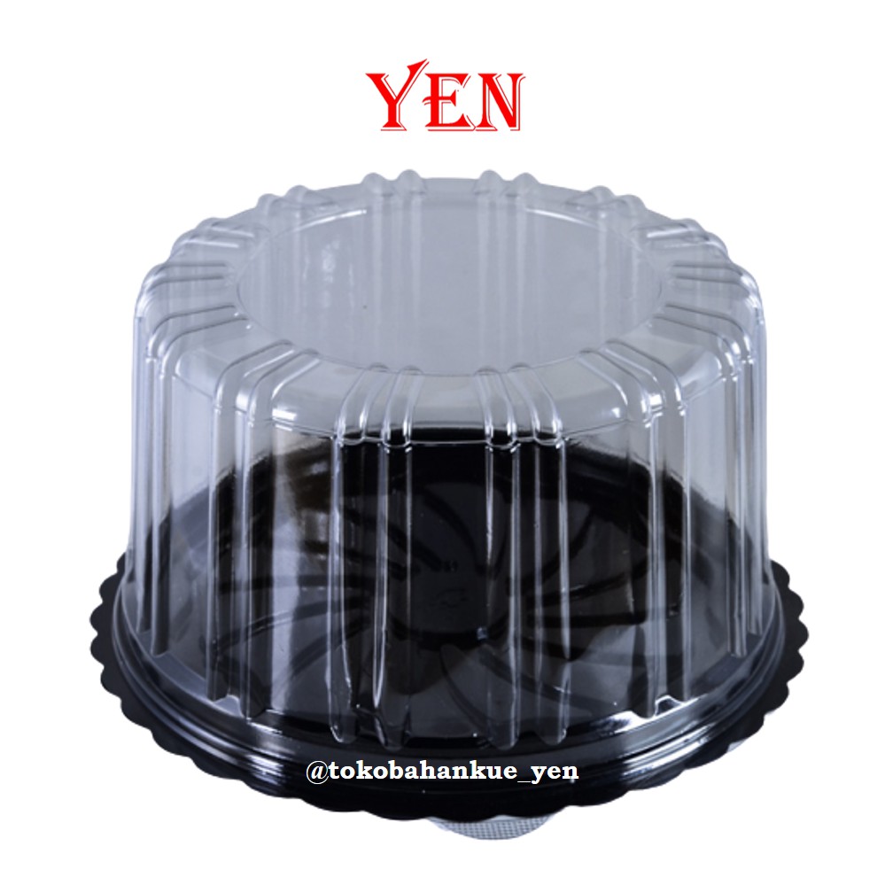 Jual Kotak Mika Kue Tart Bulat / Mika Bolu Kotak / Kotak Kue / Kotak ...
