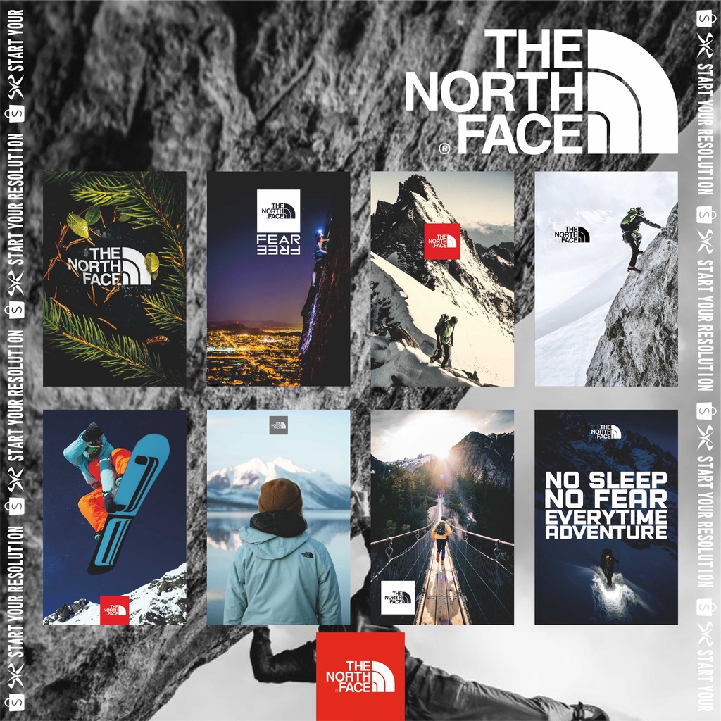 Jual Poster Dinding The North Face | Outdoor / Adventure | Poster Brand ...