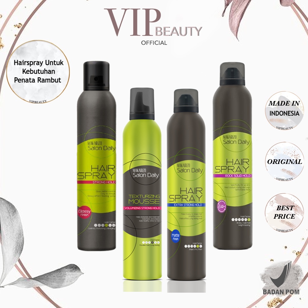 Jual MAKARIZO Professional Salon Daily Hair Spray 376ml | Shopee Indonesia