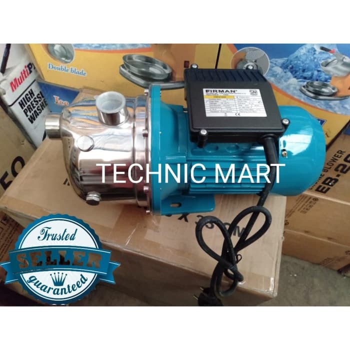 Jual Mesin Pompa Air Semi Jet Firman FWP 41 Stainless Steel | Shopee ...