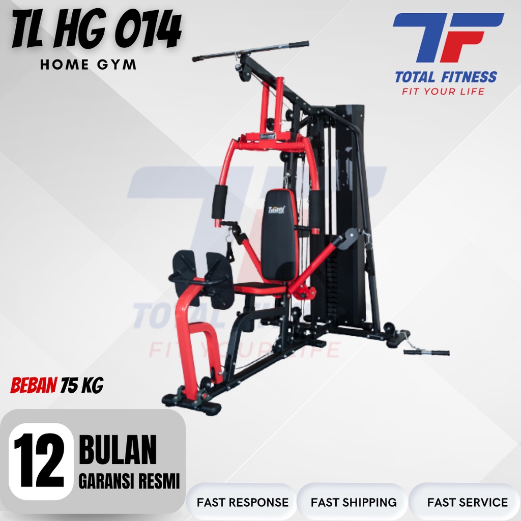 Jual Total Fitness Home Gym 1 Sisi Type TL HG 014 Leg Press Surabaya ...